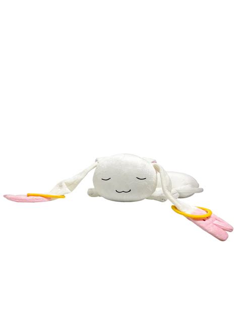 Madoka Magica Kyubey Sleeping 18 Plush Doll Shadow Anime
