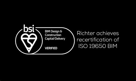 Recertification Of Iso 19650 Bim Journal Entry Richter Global