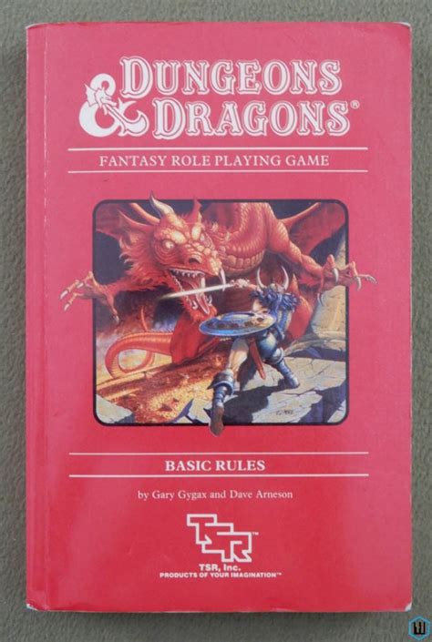 Dandd Basic Rules Uk Edition 1986 Rare Becmi Dungeons And Dragons In A Paperback Book Waynes