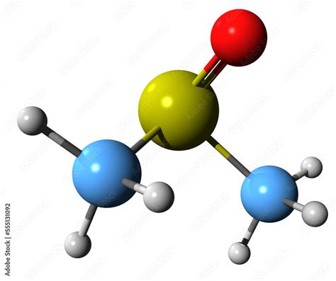 3d Image Of Dodecyldimethylamine Oxide Skeletal Formula Molecular