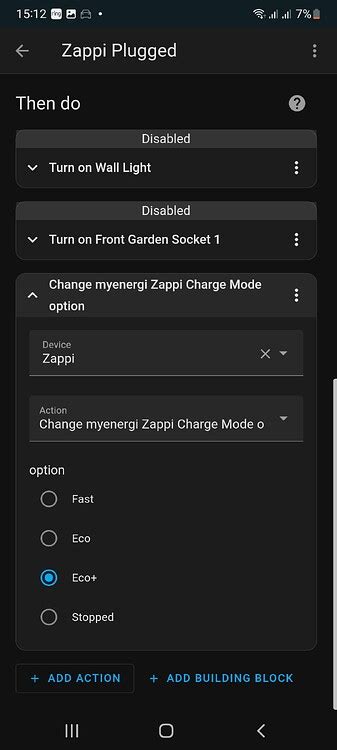 Trigger Home Assistant Actionable Notifications By Connecting Ev Myenergi Zappi Third Party