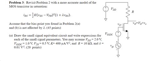 solved problem 3 revisit problem 2 with a more accurate