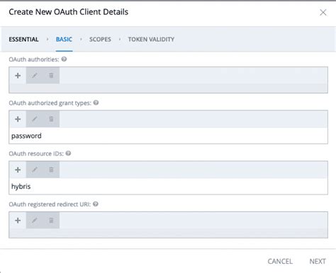 Oauth Client In Sap Commerce Acorel