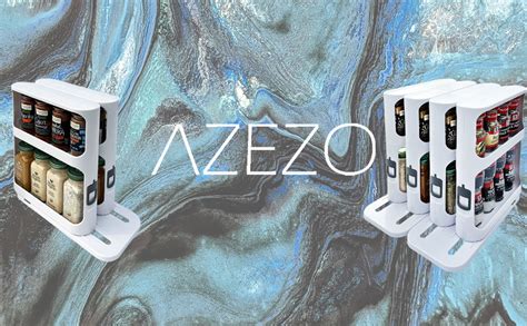 Azezo 1pk Spice Rack Organizer For Cabinet Slide And