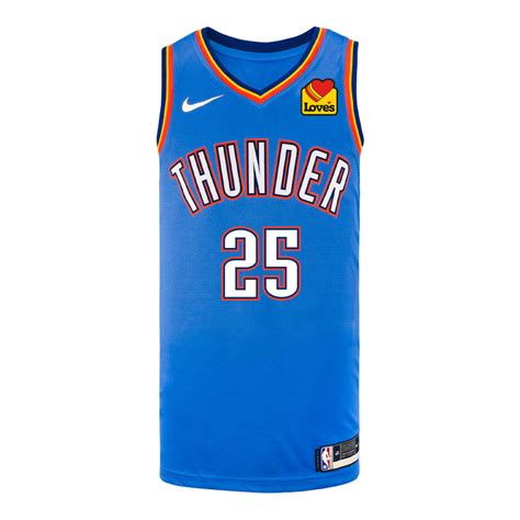 Oklahoma City Thunder Ajay Mitchell Icon Swingman Jersey 2025 26