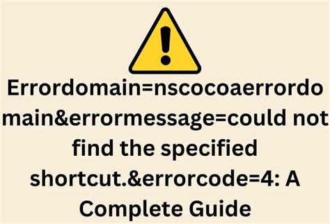 errordomain nscocoaerrordomainanderrormessage could not find the