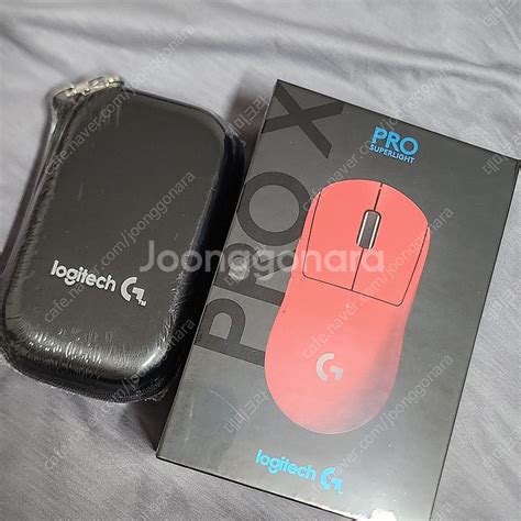 로지텍 지프로 슈퍼라이트 지슈라 레드 키보드 마우스 스피커 중고나라