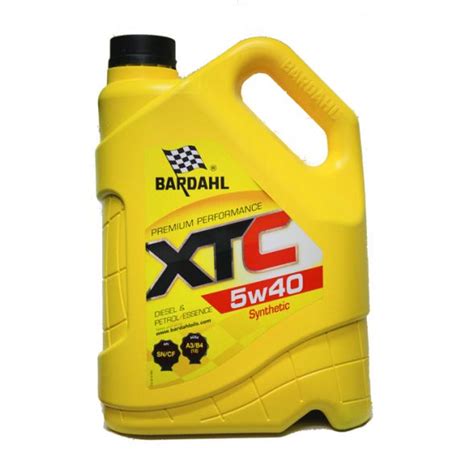 Bardahl XTC 5W-40 - BARDAHL - Масло моторное - Масло и автохимия