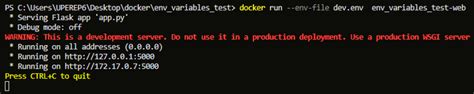 What Docker Environmental Variables Geeksforgeeks