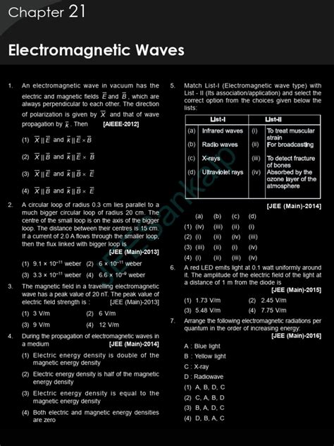 Em Waves Pdf Waves Electromagnetic Radiation