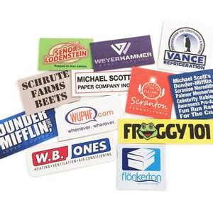 The Office Magnets 11 Total Dunder Mifflin Etsy