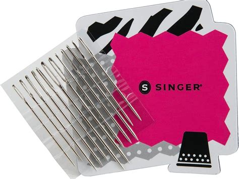 Singer Needle Set Only 237 On Amazon Comes W 12 Large Eye Needles
