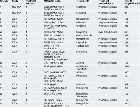 Targeted Therapies Applied To Icca Patients Download Scientific Diagram