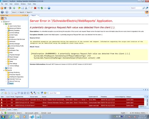 solved error message schneider electric community