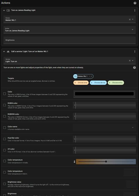 when setting up an automation why does the one action result is