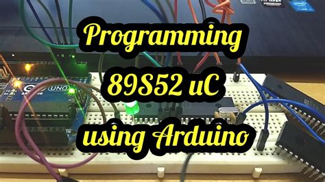 89s52 Programmer Using Arduino Uno 6 Steps Instructables