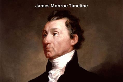 James Monroe Timeline Have Fun With History