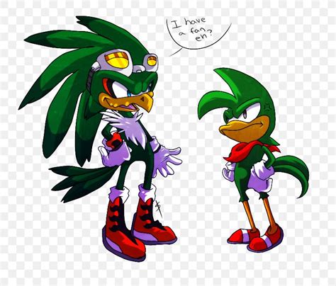 Jet The Hawk And Sonic The Hedgehog