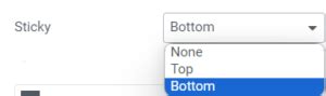 How To Use The Implement Sticky Scrolling Elementor