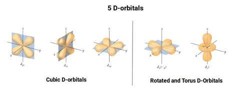 D Orbitals Quantum Numbers And Electron Configurations