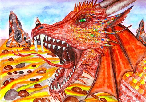 Artstation Пламя Дракона