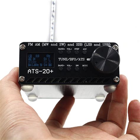 Upgraded ATS-20+ Plus ATS20 V2 SI4732 Radio Receiver FM AM (MW & SW ...
