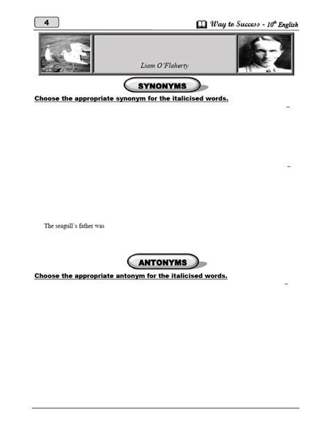 10th English Exam Time Tips All Unit Prose Qa Pdf Language Arts And Discipline History