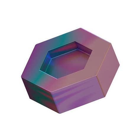 3d Model Hexagon Geometric Shape Vr Ar Low Poly Cgtrader