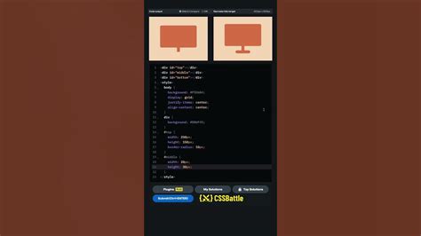 Css Battle Daily Targets July 19 Cssbattle Codingshorts Coding Css