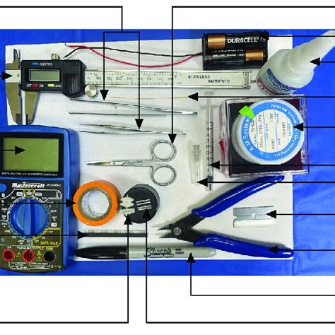 The Materials Required To Build The Multielectrode Array Download Scientific Diagram