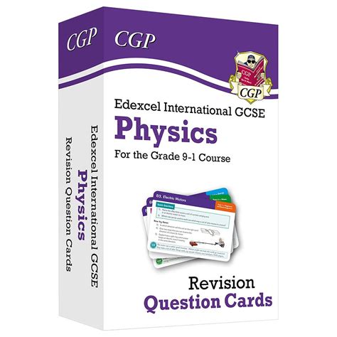 Buy Edexcel International GCSE Physics Revision Question Cards In KSA Mumzworld