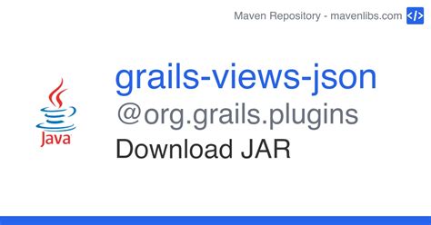 Download Grails Views Jsonjar Orggrailsplugins