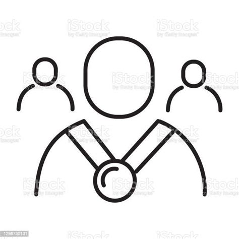 수상 트로피와 메달 테마 얇은 라인 아이콘 세트를 착용 하는 수상 하는 사람 편집 스트로크 1에 대한 스톡 벡터 아트 및 기타 이미지 Istock