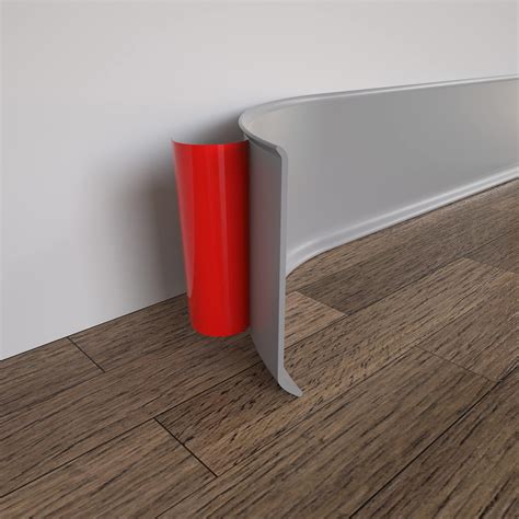 Buy Coukiu Flexible Baseboard Molding Trim 4 Inch X 10 Feet Self Adhesive Vinyl Wall Base Cove