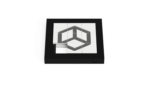 Piece Sliding Puzzle CGTrader