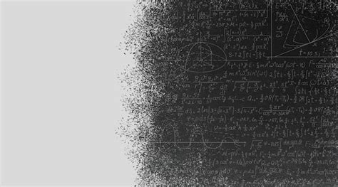 Premium Photo A Blackboard With Mathematical Formulas Written On It