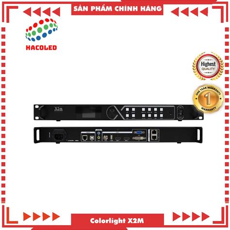 Bộ xử lý hình ảnh Colorlight X2M | HacoLED Tháng 7 2025