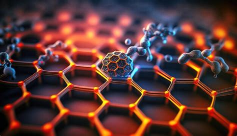 Premium Ai Image Macro View Of Graphene Structure Nanotechnology Innovation And Scientific