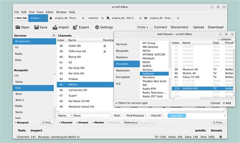 Install E2 Sat Editor On Kubuntu Using The Snap Store Snapcraft