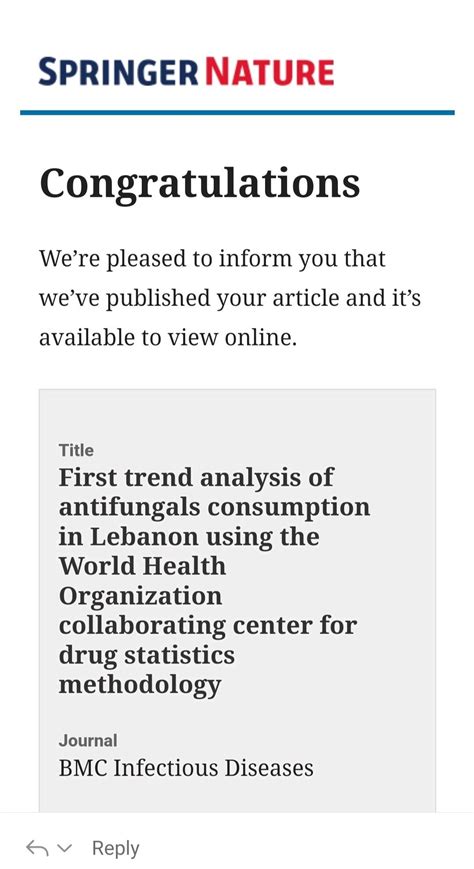 Mayssam Ayoub On Linkedin Antifungals Consumption Lebanon Worldhealthorganization Infections…