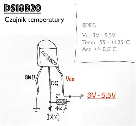 Ds18b20 Czujnik Temperatury Arduino Dla Strasznych Lamerów