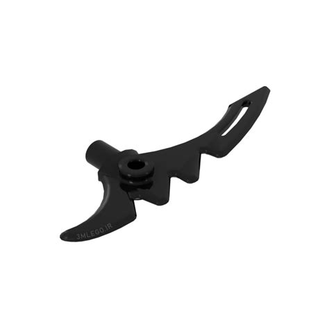 Lego Minifigure Weapon Crescent Blade Serrated with Bar فروشگاه لگو تهران