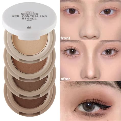 4 In 1 매트 아이섀도우 컨투어링 하이라이트 팔레트 펄리 블러쉬 4 레이어 아이섀도우 어스 컬러 다기능 메이크업 팔레트 Aliexpress