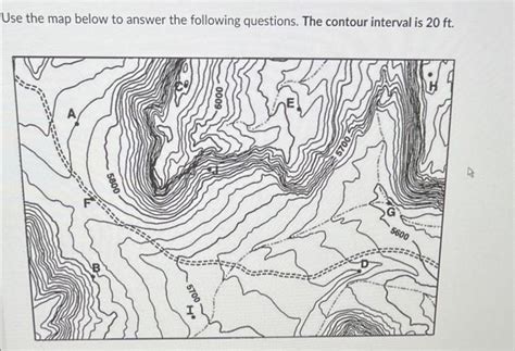 Solved Use The Map Below To Answer The Following Questions