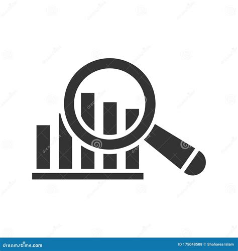 Marketing Analysis Icon Stock Vector Illustration Of Simple