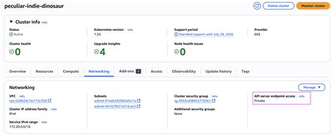 Private Connectivity To Amazon Eks Cluster Api Endpoints Using Vpc
