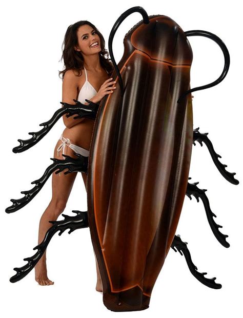 Terrifying Cockroach Inflatable To Make Swimming In The Pool Fun Again