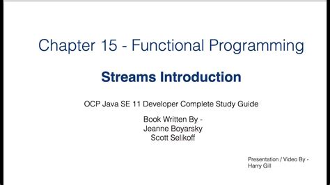 Functional Programming Part 7 Java Streams Javacertification 11
