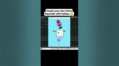 Building A Voice Recorder With Gui In Python Shortsfeed Shorts