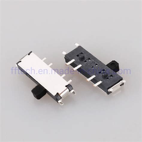 Best Quality Right Angle Surface Mount Toggle Switch Horizontal Smd Slide Switch Small Mini